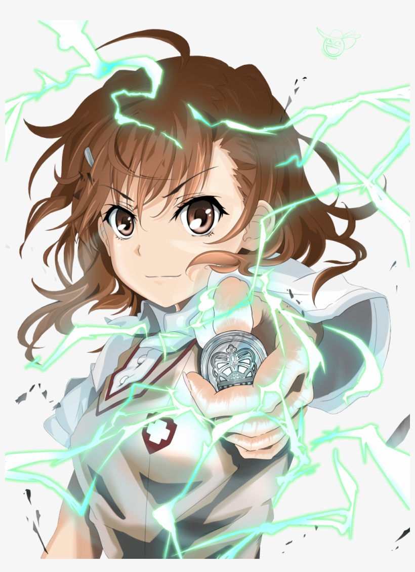 Anime Hero Team - Aru Majutsu No Index Misaka - 1000x1329 PNG Download ...