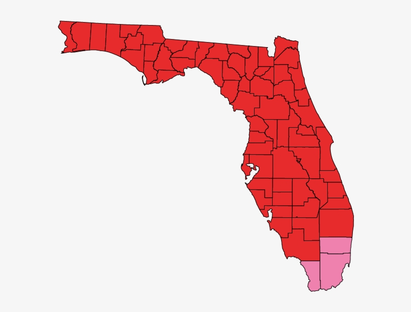 Florida Climate Zones - Florida Election Map 2018 - 793x613 PNG ...