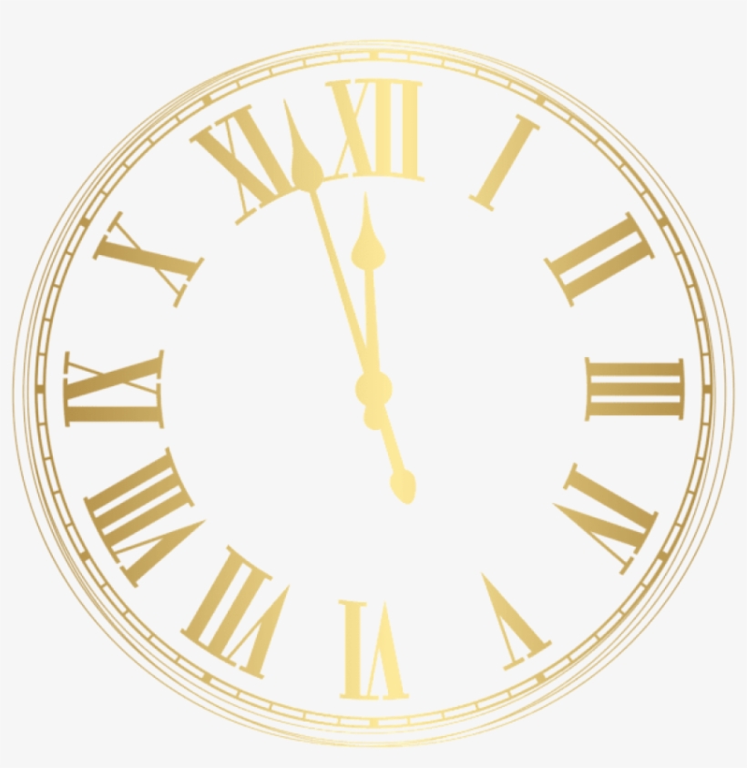 Free Png New Year Clock Png - New Year Clock - 850x833 PNG Download ...