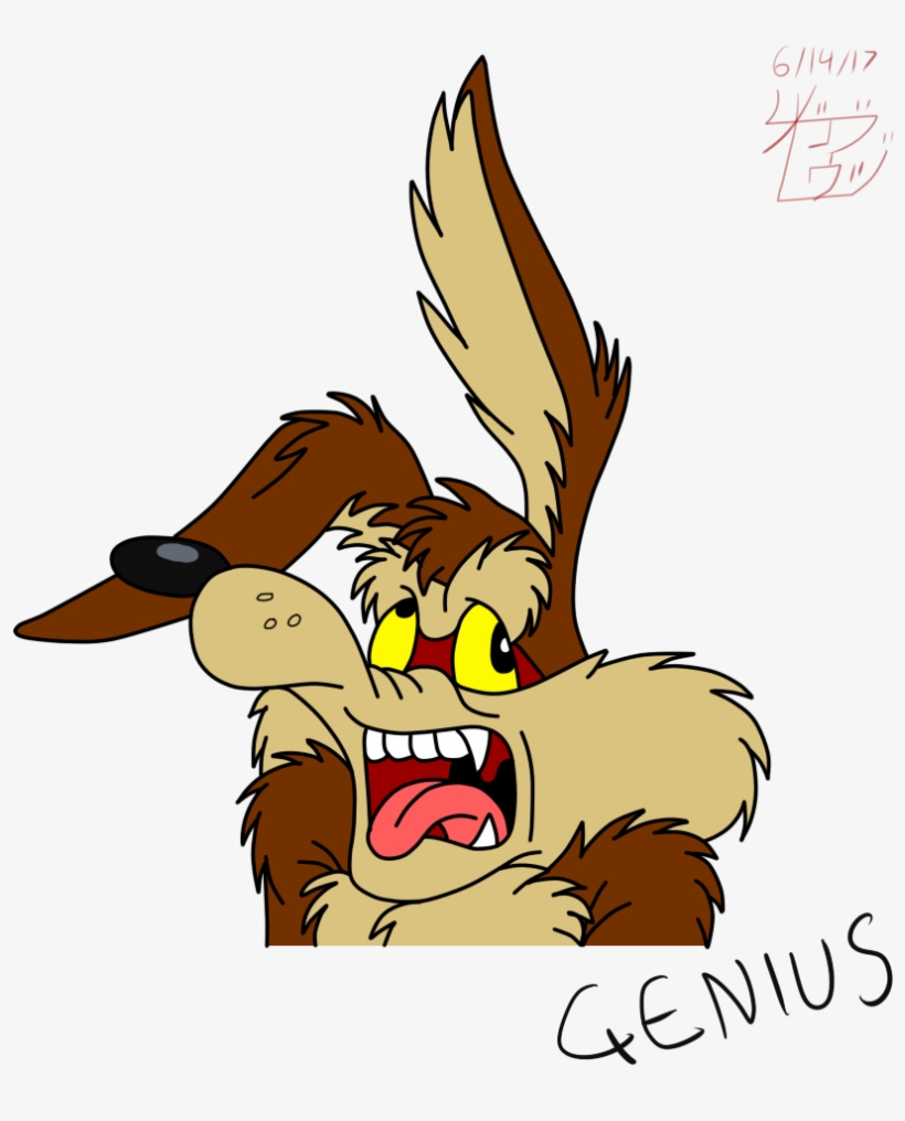 Featured In The Following Folders - Wile E Coyote Genius Jpg - 840x950 ...