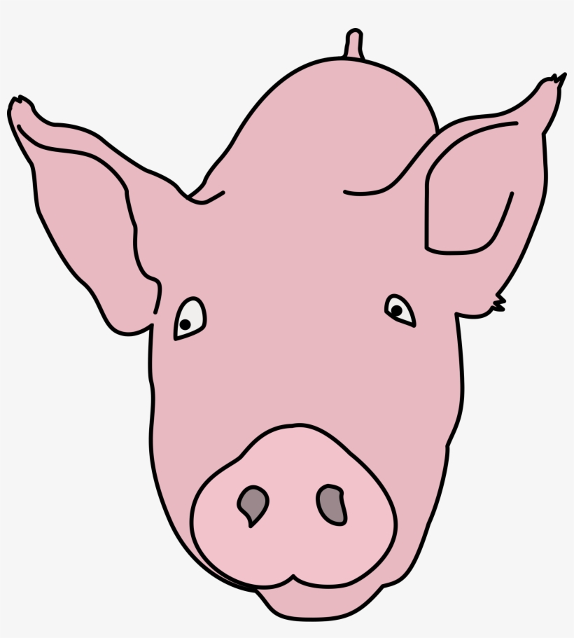 This Free Icons Png Design Of Pig Colour - 2257x2400 PNG Download - PNGkit