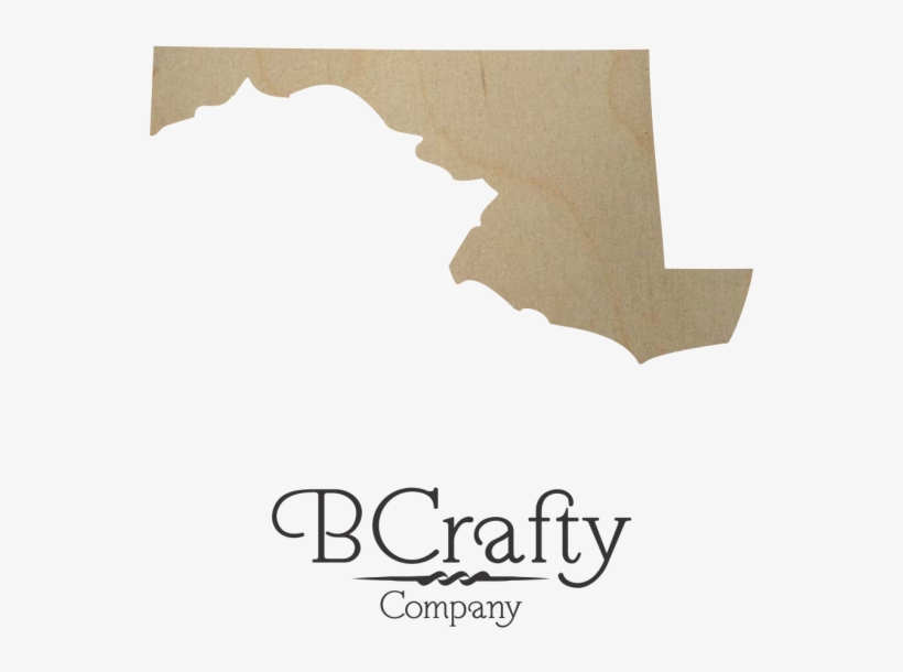 Wooden Maryland State Shape Cutout - Paper - 684x912 PNG Download - PNGkit