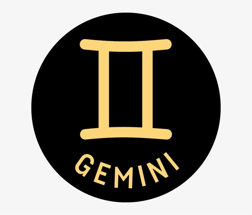 Gemini Stickers Messages Sticker-3 - Emblem - 618x618 PNG Download - PNGkit