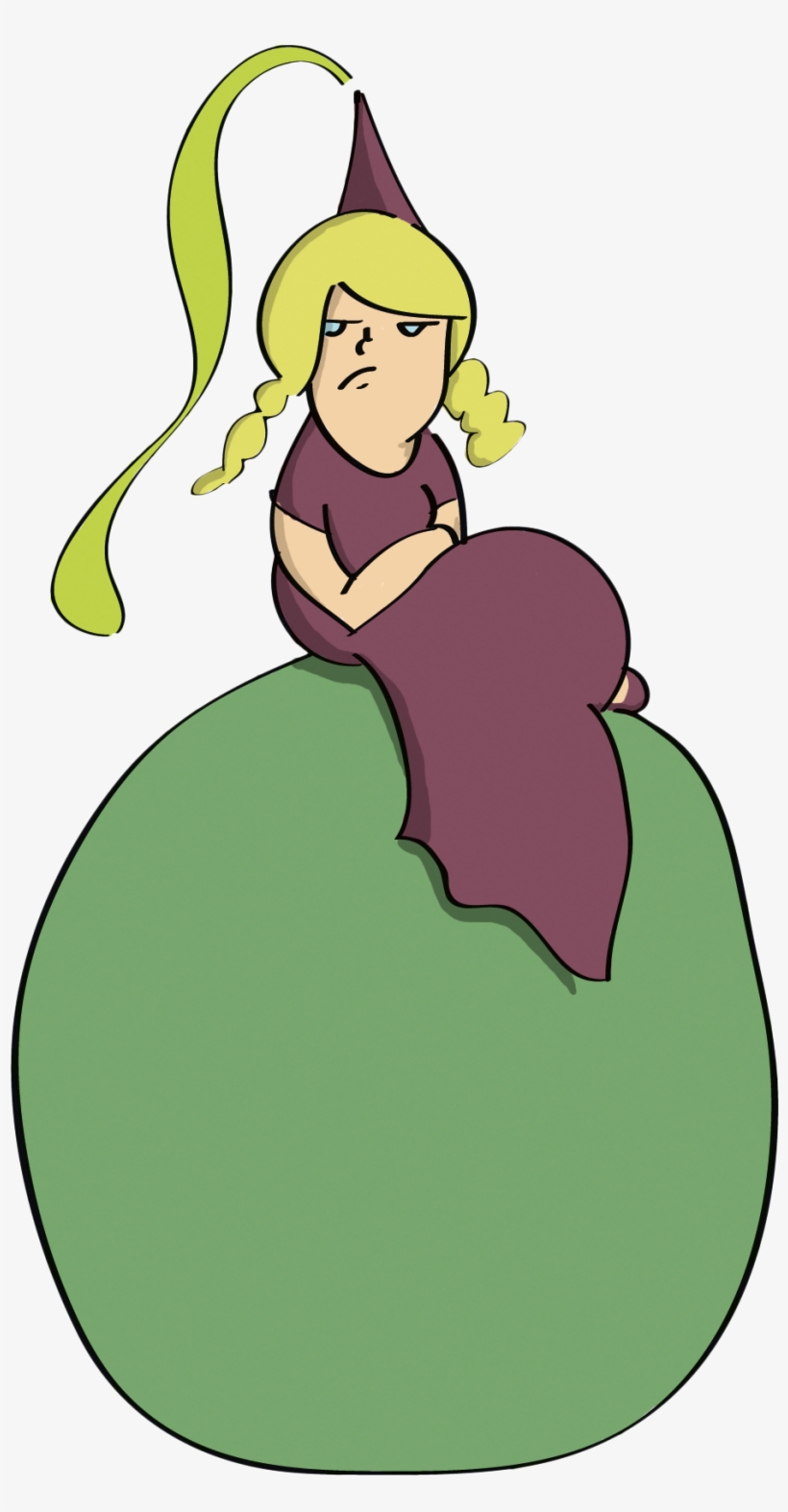 The Princess And The Pea Fairy Tale Clip Art - Cartoon - 2100x2100 PNG ...