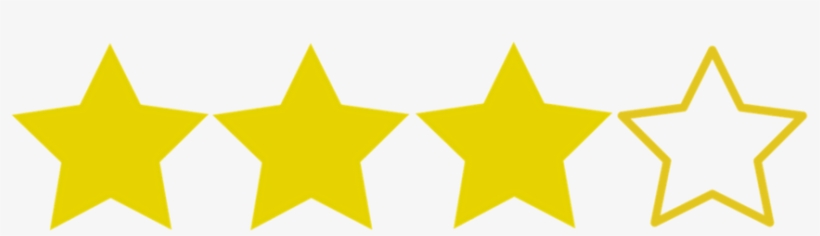 3%2f4 - Star Rating Transparent Background - 1000x500 PNG Download - PNGkit