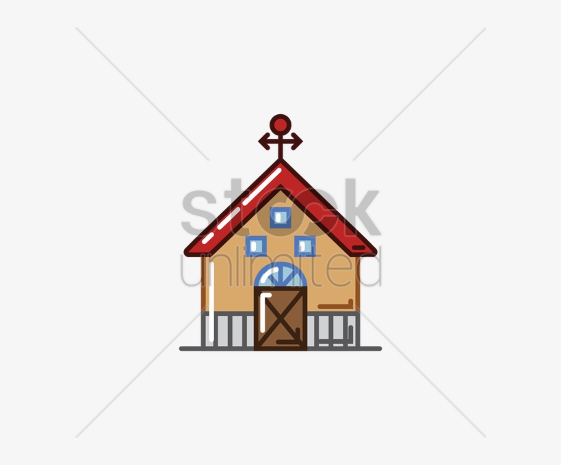 Barn House Vector Image - Illustration - 600x600 PNG Download - PNGkit