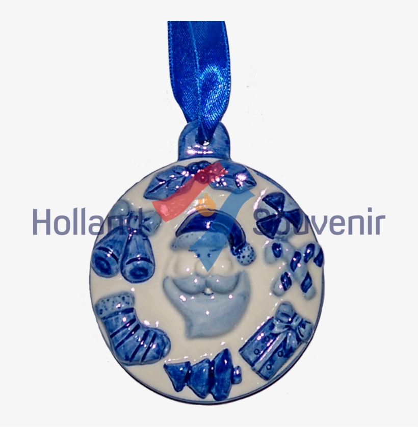 Christmas Ornament 3d Delft Santa - Locket - 768x768 PNG Download - PNGkit
