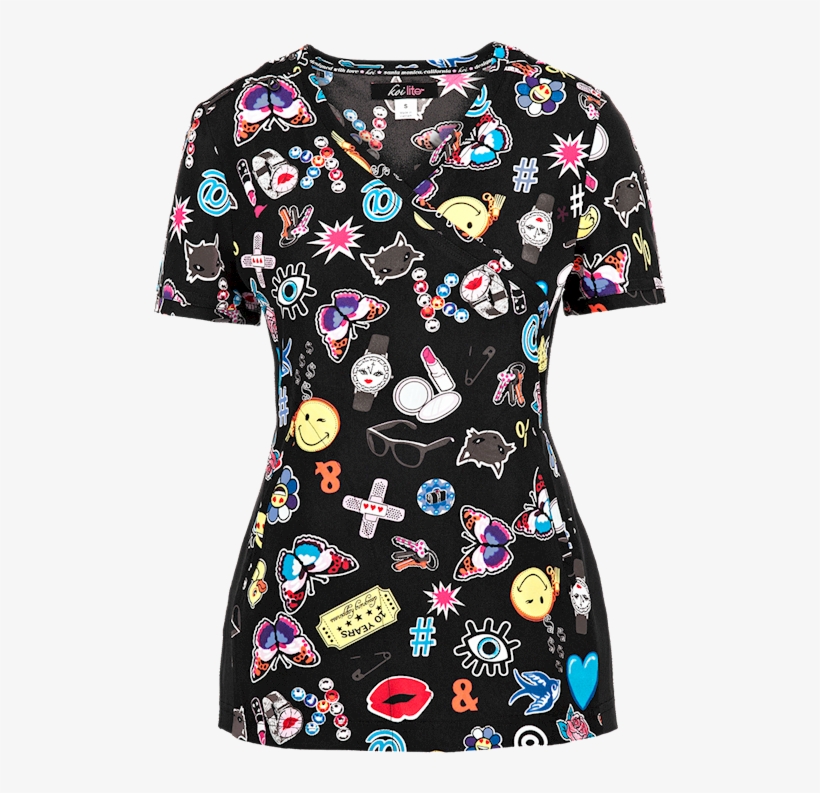 K353emj - Mickey Mouse Scrub Suit - 600x720 PNG Download - PNGkit