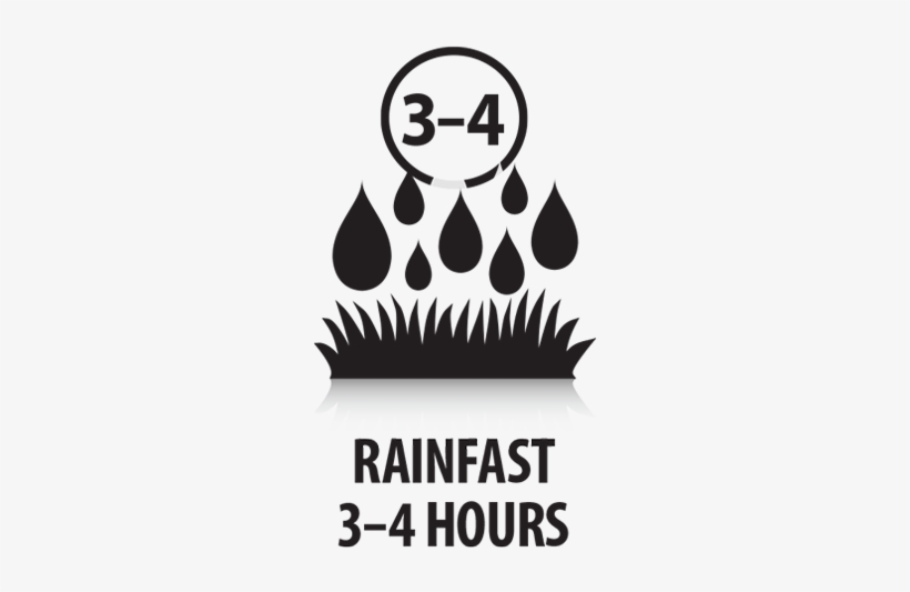 Rainfast 3 4hrs - Graphic Design - 585x585 PNG Download - PNGkit