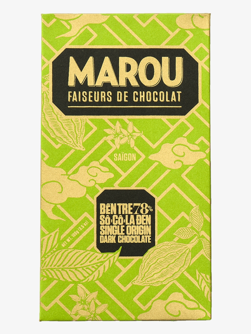 Ben Tre 78% - Marou Chocolate Single Origin - 972x1200 PNG Download ...