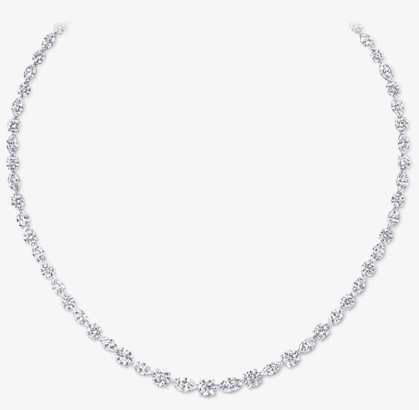 A Classic Graff Multi-shape Necklace Featuring Round - Chain ...