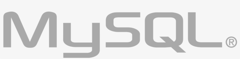 Technologies & Partners - Mysql Logo Png Grey - 1278x257 PNG Download ...