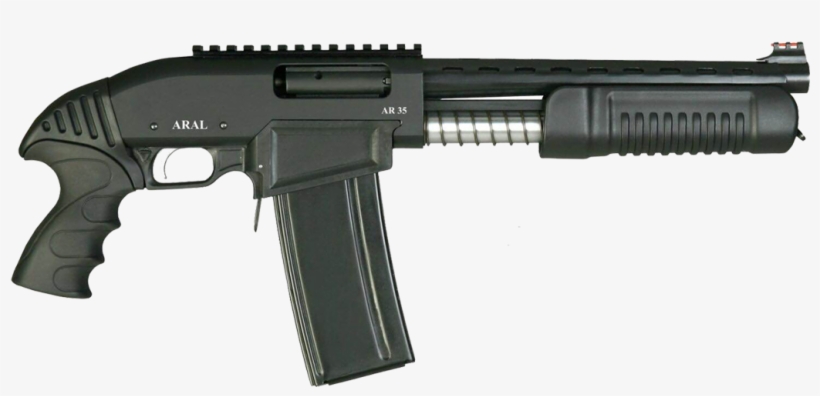 Aral Ar-35 Pump Action Vertical Magazine Shotgun - Pump Action Shotgun ...