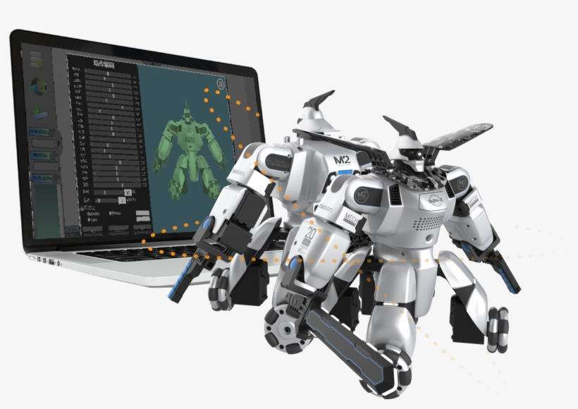 Use Mobile Or Pc App To Learn 3d Programming And Modify - Mecha ...