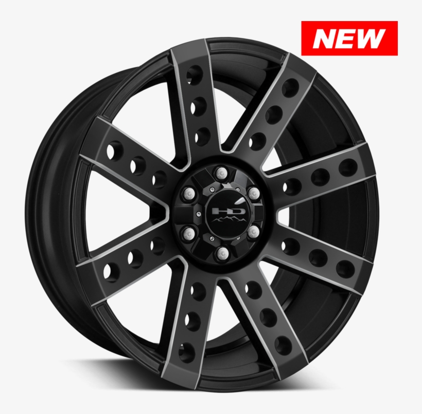 Download Transparent Hd Off-road Wheels Buckshot Satin Black Milled ...
