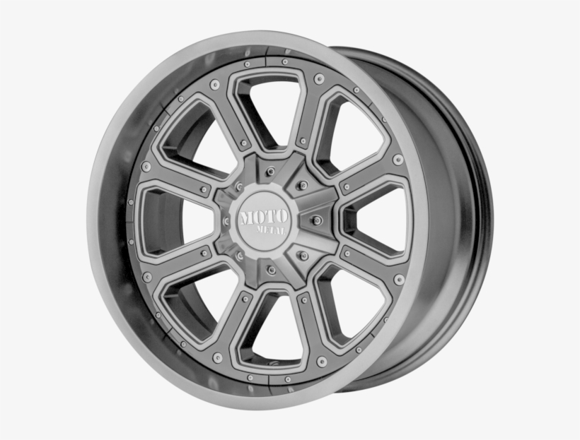Buy 18 Inch Grey Black Wheels Rim Lifted Dodge Ram - Moto Metal 984 ...