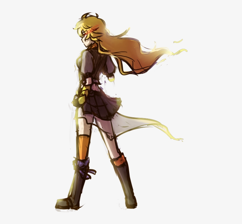 Download Transparent Yang Xiao Long Fan Art - Cartoon - PNGkit