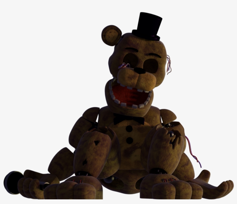 Rendera Realistic Golden Freddy Render - Stuffed Toy - 975x1100 PNG ...