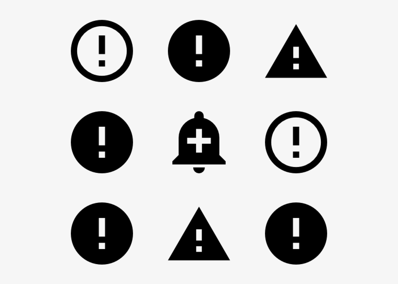Alert - Alert Icons - 600x564 PNG Download - PNGkit