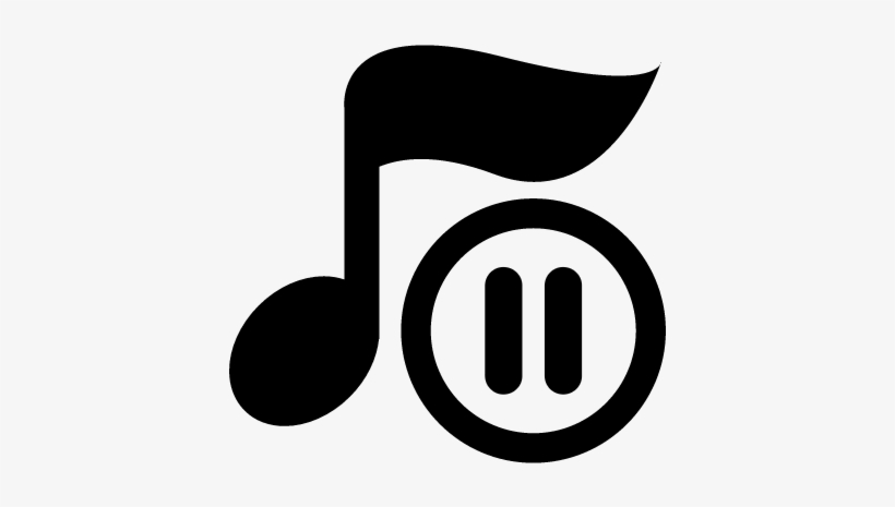 Music Player Pause Button Vector - Logo Of Music Player - 400x400 PNG ...