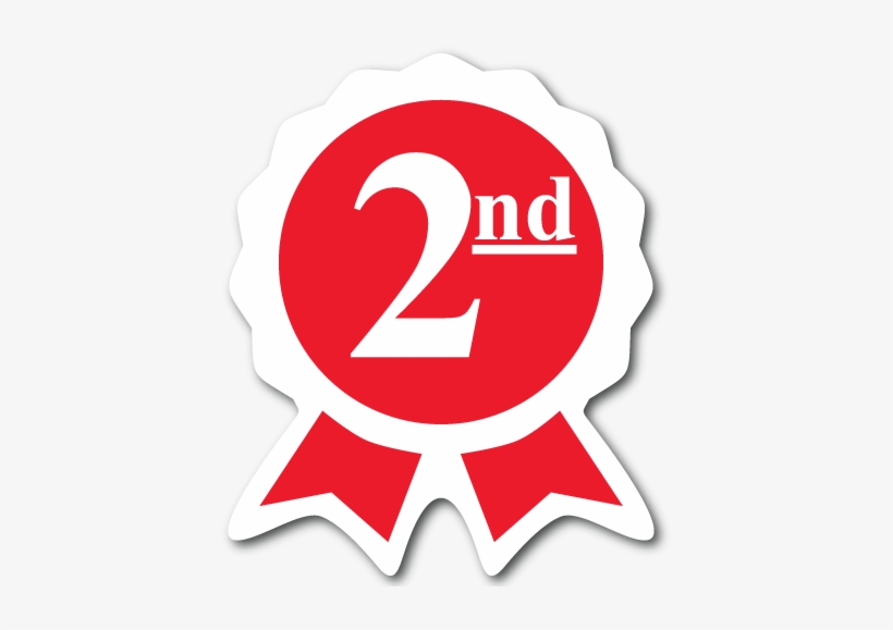 Second Place Red Ribbon Award Labels - Second Place Ribbon - 500x500 ...