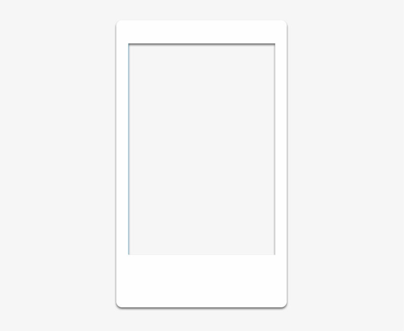 Polaroid Frames Png Instax Polaroid Frame Png 355x591 PNG Download 