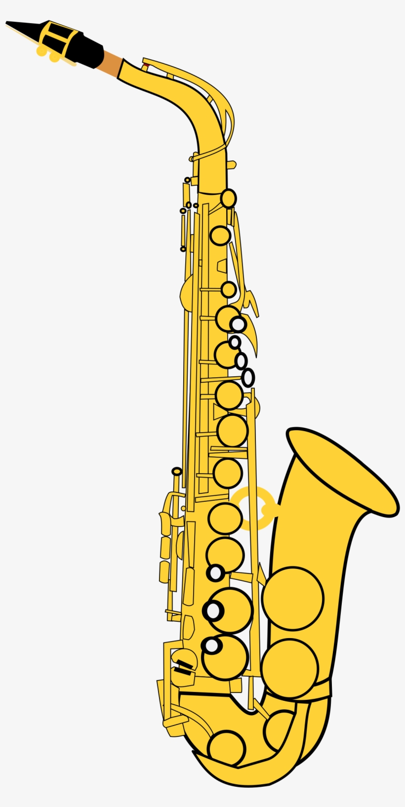 This Free Icons Png Design Of Alto Saxophone - 1697x2400 PNG Download ...
