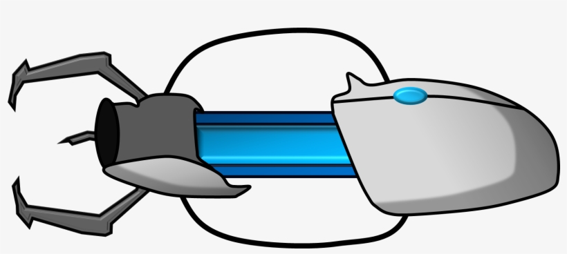 Portal Gun Shell Template