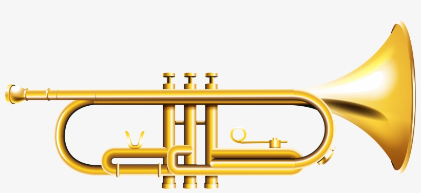 Trumpet Png - 5106x2134 PNG Download - PNGkit