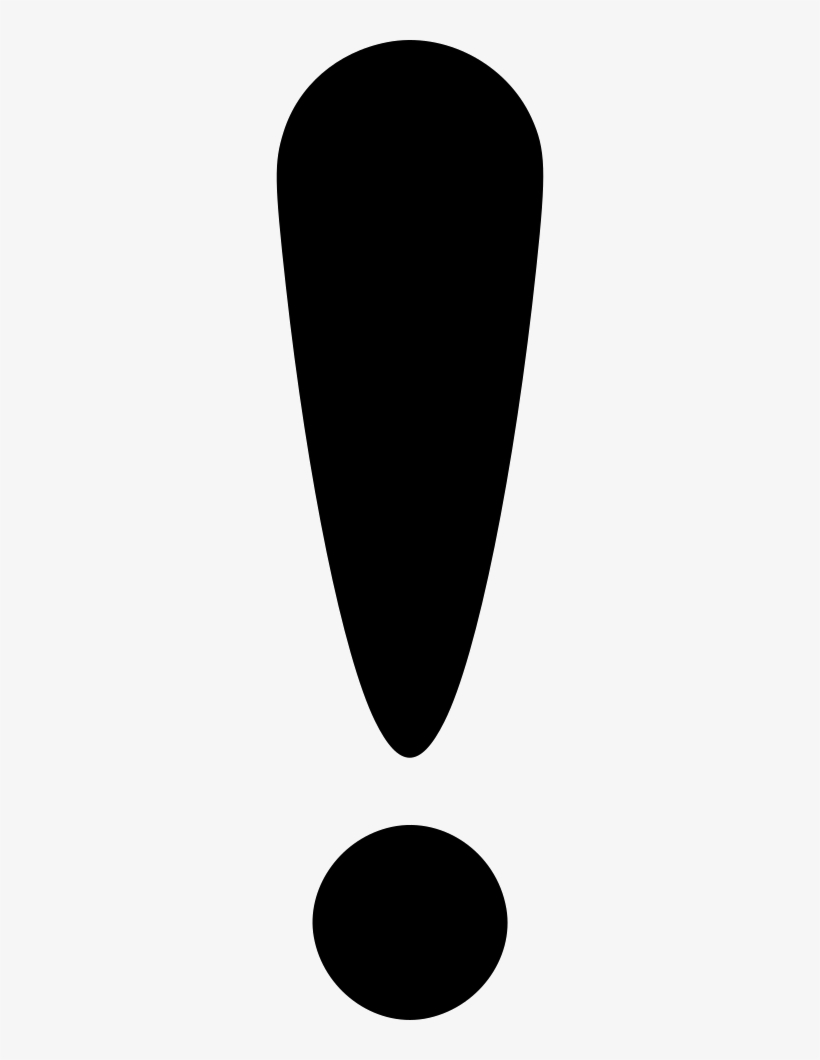 Exclamation Mark Point Warning Attention Comments - Portable Network ...