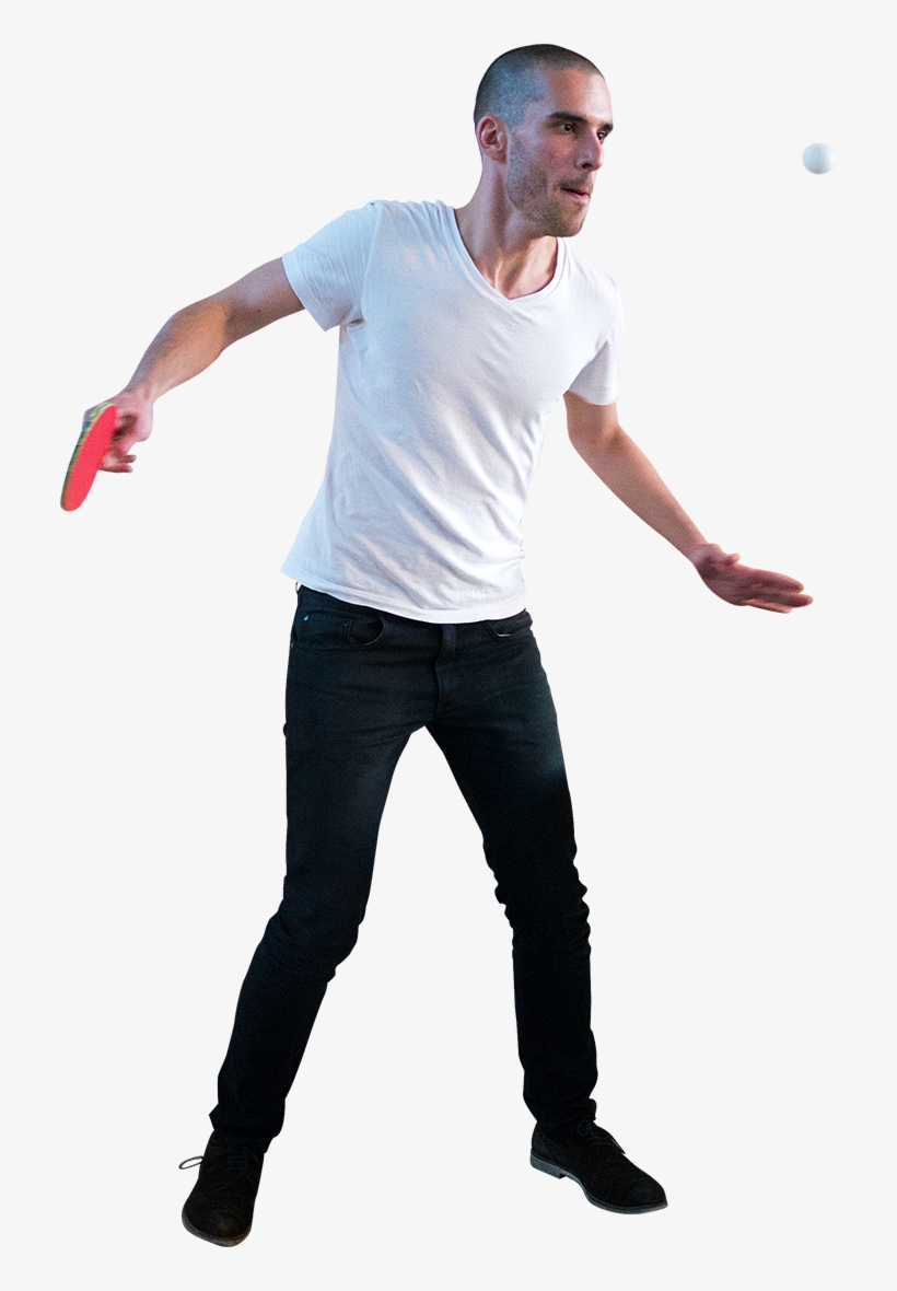 Download Transparent Browse And Download - People Playing Table Tennis ...