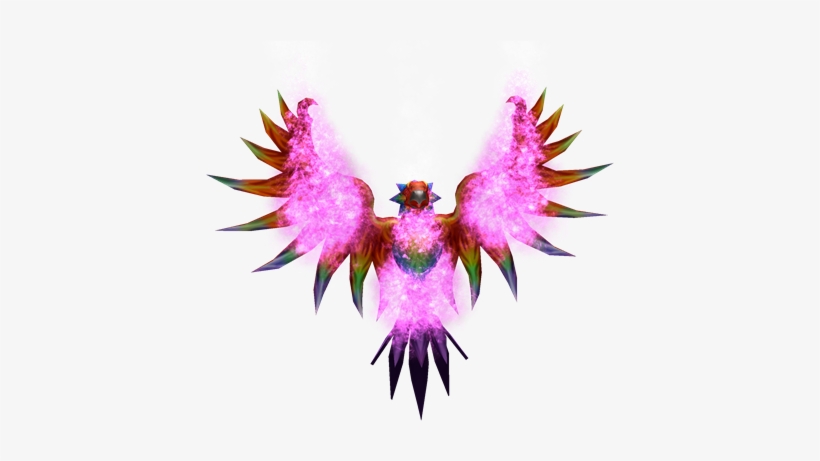 Download Transparent Neon Rainbow Phoenix - Rainbow Phoenix Roblox - PNGkit