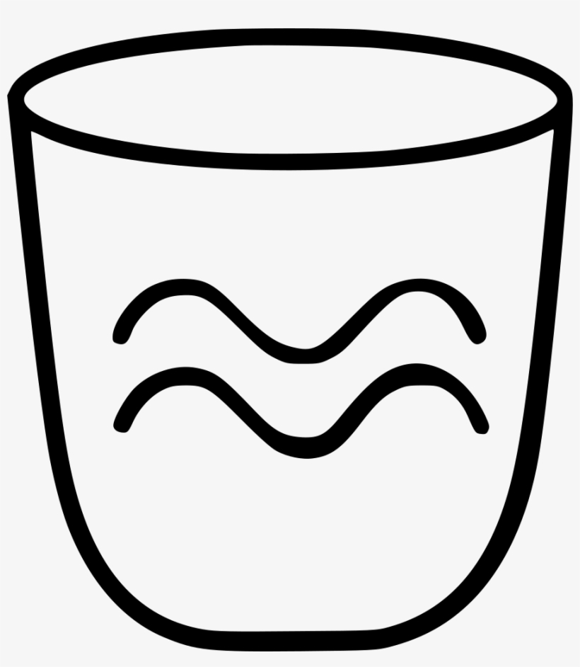 Water Glass - - Water Glass Drawing Png - 890x980 PNG Download - PNGkit