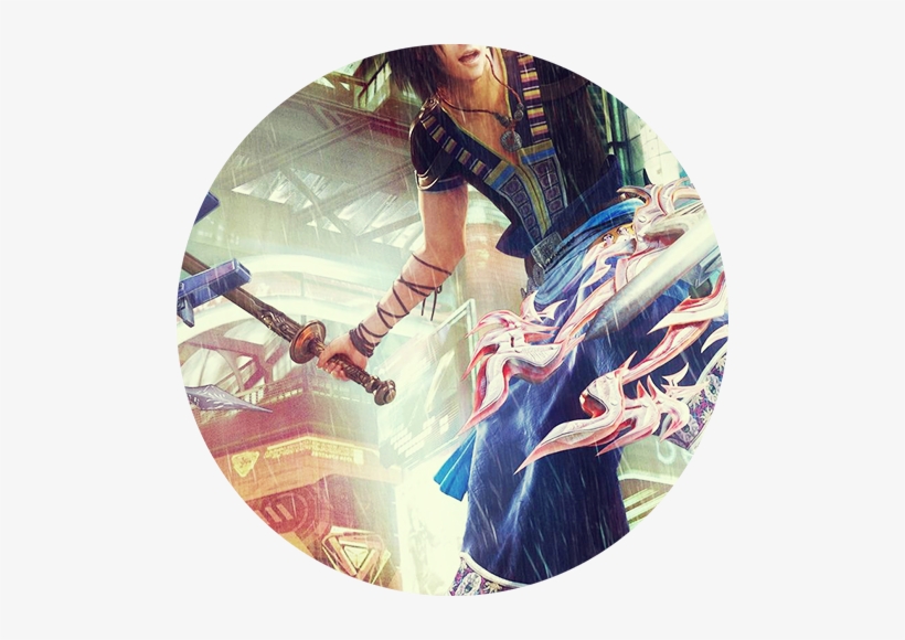 Final Fantasy Xiii Lightning Noel Kreiss Art 32x24 - 500x500 PNG ...