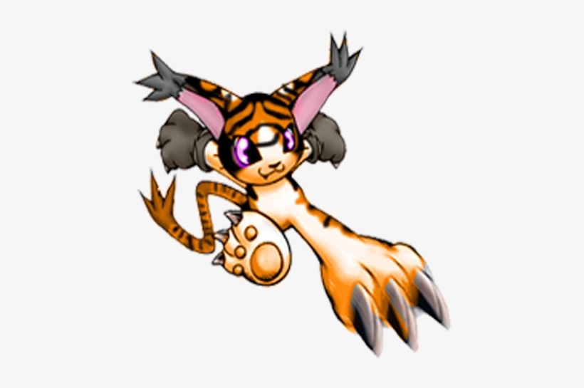 Tigermon - Cartoon - 600x800 PNG Download - PNGkit