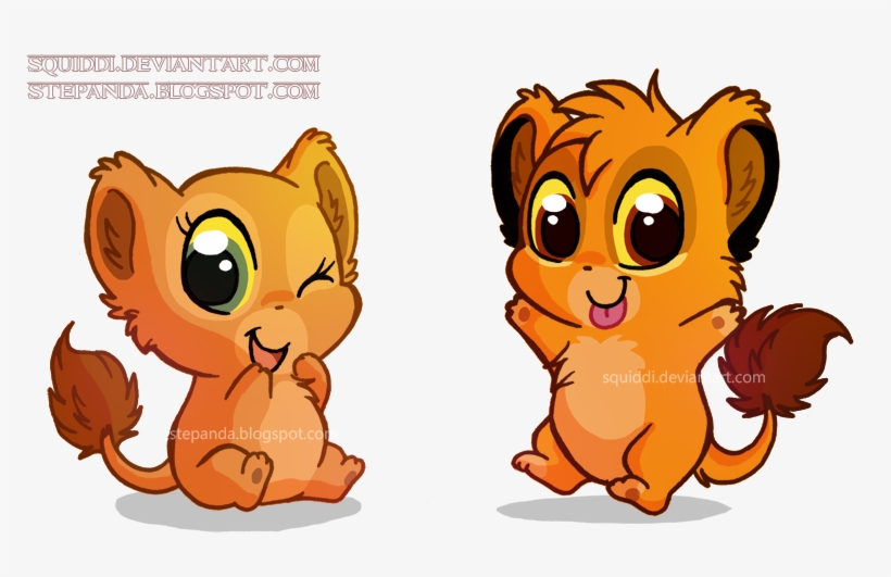Freeuse Chibi Nala And By Stepandy On Deviantart - Simba Et Nala Kawaii ...