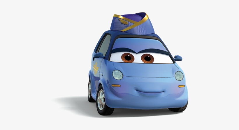 Airportbarmaidlarge - Cars 2 Becky Wheelin - 530x420 PNG Download - PNGkit