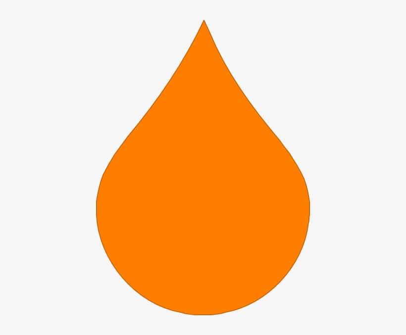 Orange Raindrop Png - 432x597 PNG Download - PNGkit