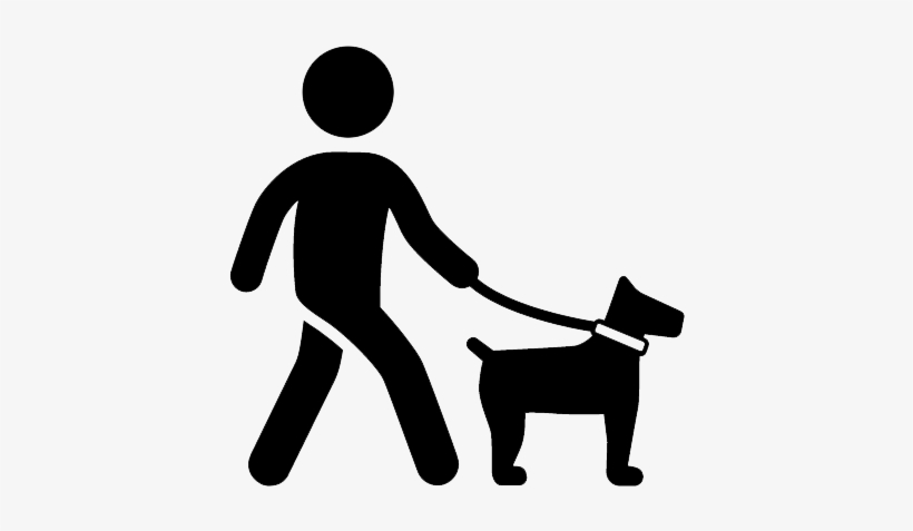 Dog Walking - Walk With Dog Icon - 505x502 PNG Download - PNGkit