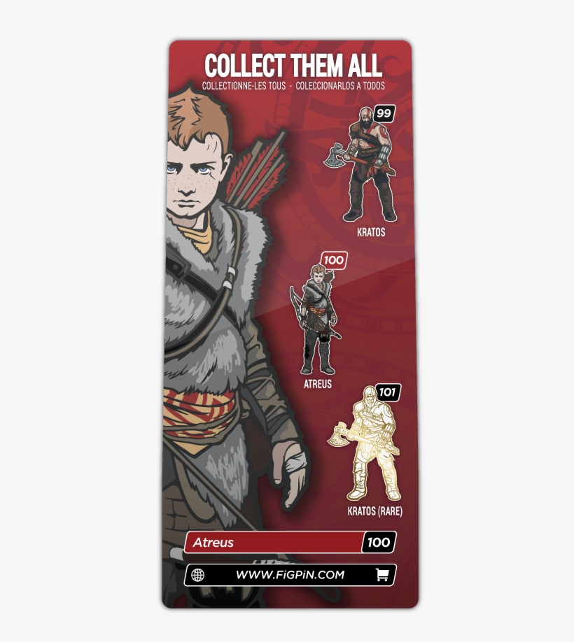 Download Transparent Atreus - Action Figure - PNGkit