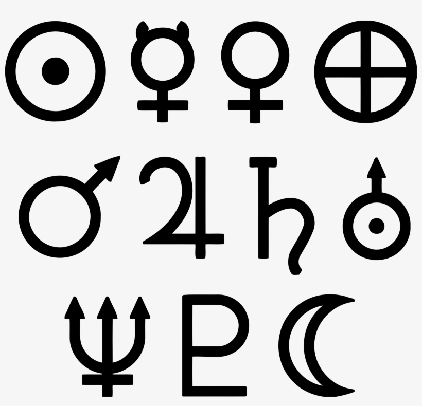 This Free Icons Png Design Of Solar System Symbols - 2400x2197 PNG ...