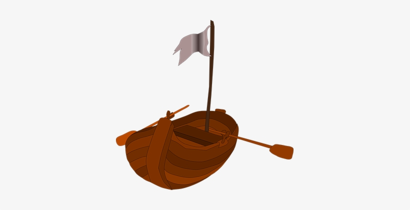 Pirate Rowboat, Pirates, Rowboat, Boat - Clip Art - 355x340 PNG ...