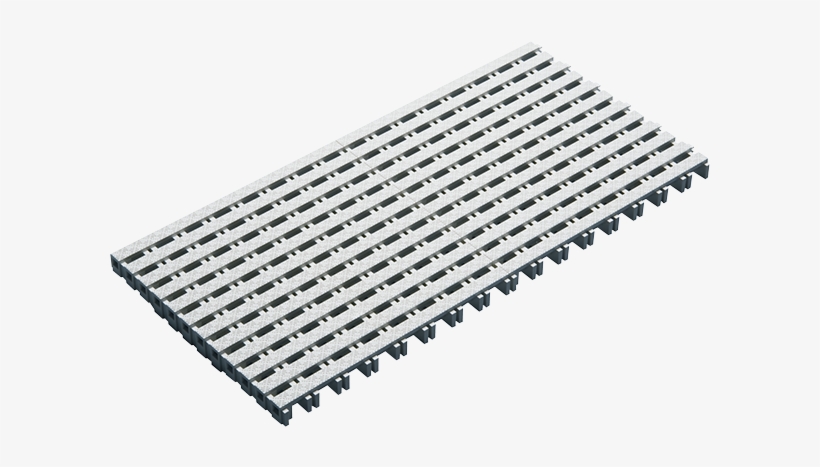 Quiet-flow Straight Parallel Swimming Pool Grate - Brush - 600x600 PNG ...
