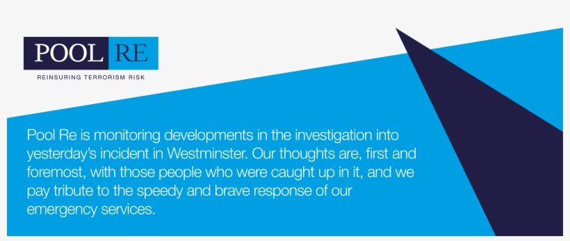 Westminster Attack-01 - Pool Re - 3000x1125 PNG Download - PNGkit