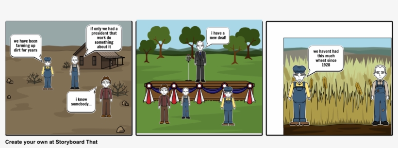 New Deal Fdr - Cartoon - 1164x385 PNG Download - PNGkit