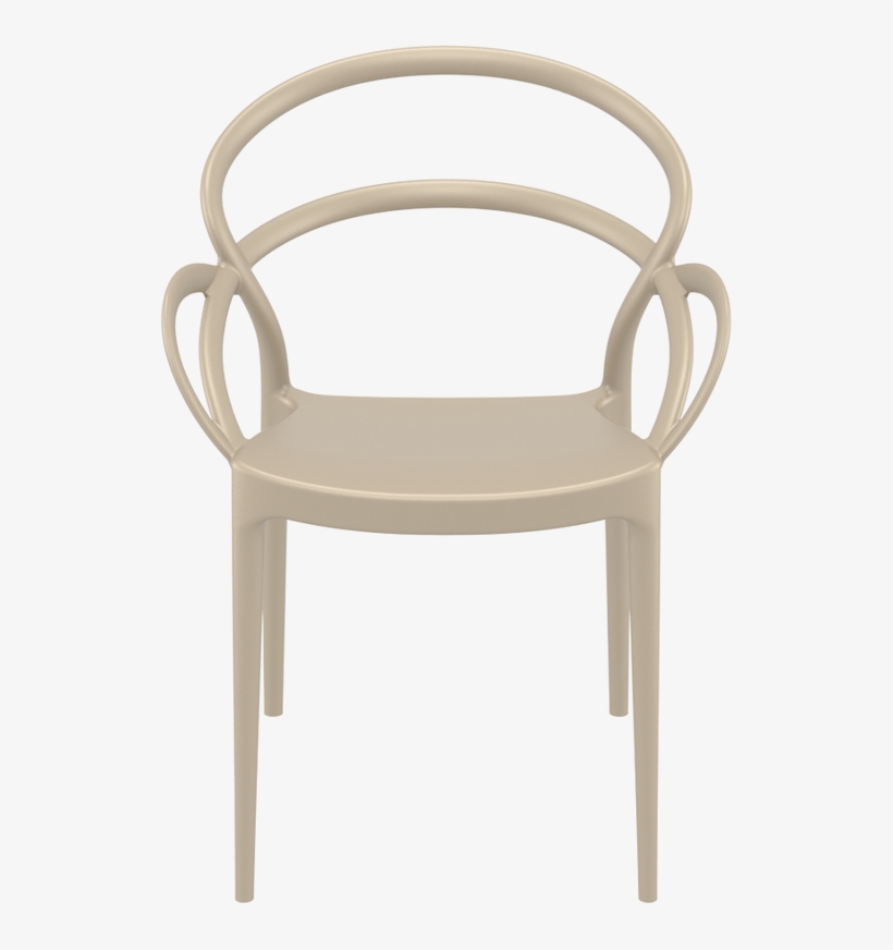 Dining Hospitality Mila Chair Taupe Front View - Chair - 528x800 PNG ...