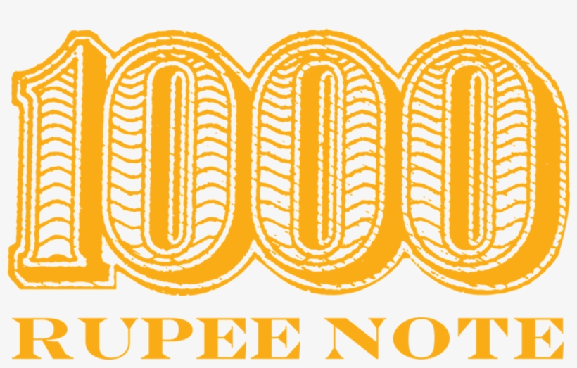 1000 Rupee Note - Illustration - 1280x544 PNG Download - PNGkit