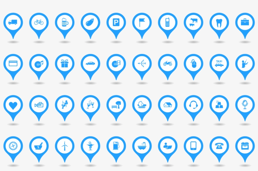 152 Map Pointer Icons Example Image - Map Pointer With Text - 1501x1001 ...