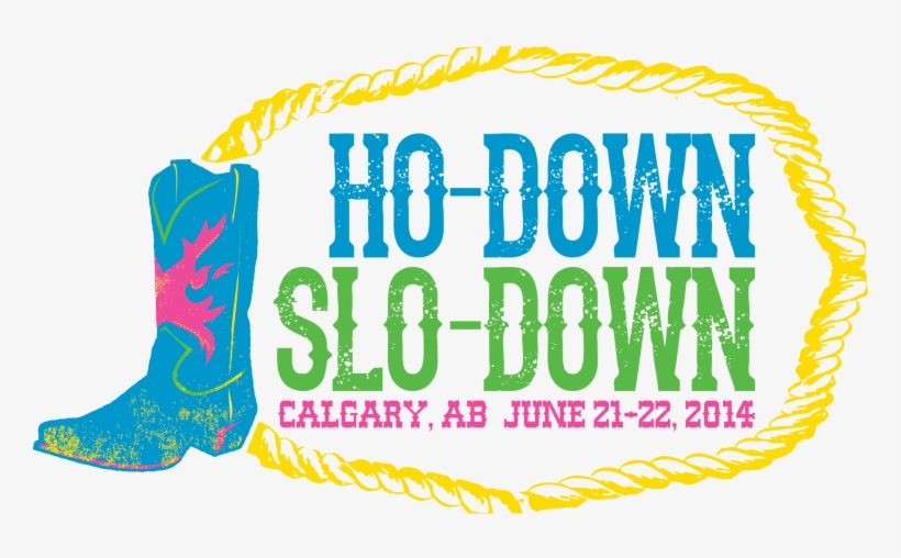 Ho Down Slo Down Logo Colour - Tattoo - 770x464 PNG Download - PNGkit