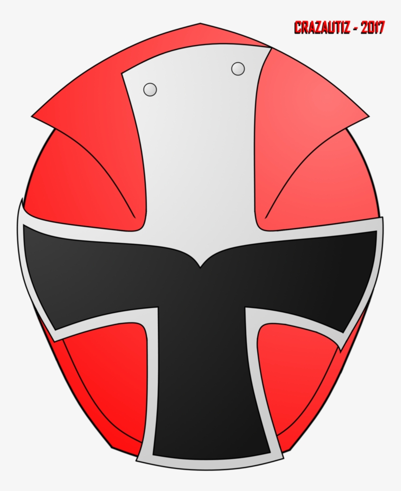 Power Rangers Clipart Red - Power Ranger Ninja Steel Helmet - 832x961 ...
